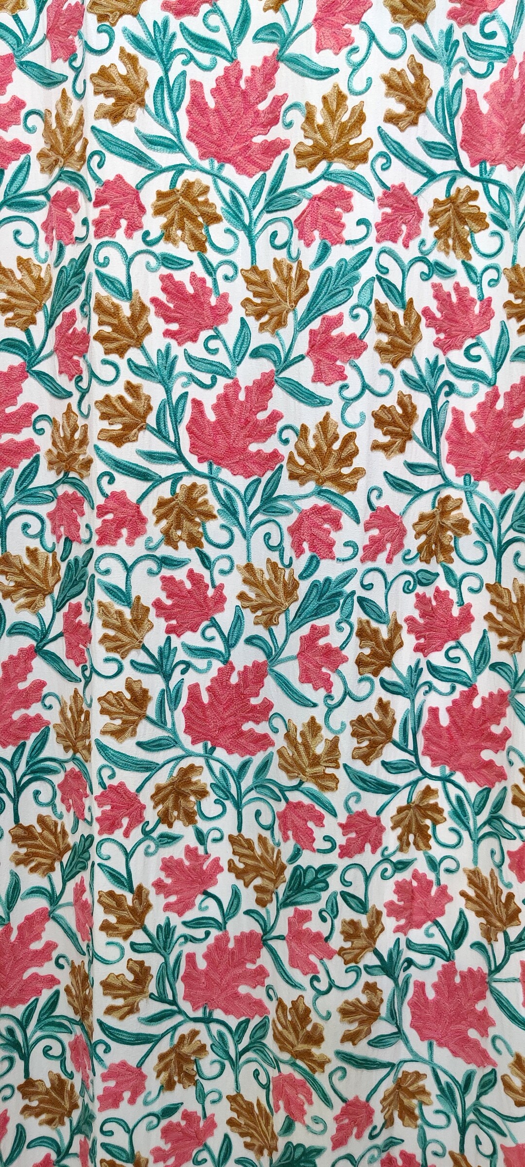 Free Shipping/ Hand-embroidered Window-door Curtains Cotton-linen ...