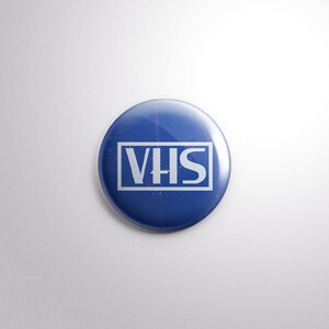 VHS Button Set - Etsy