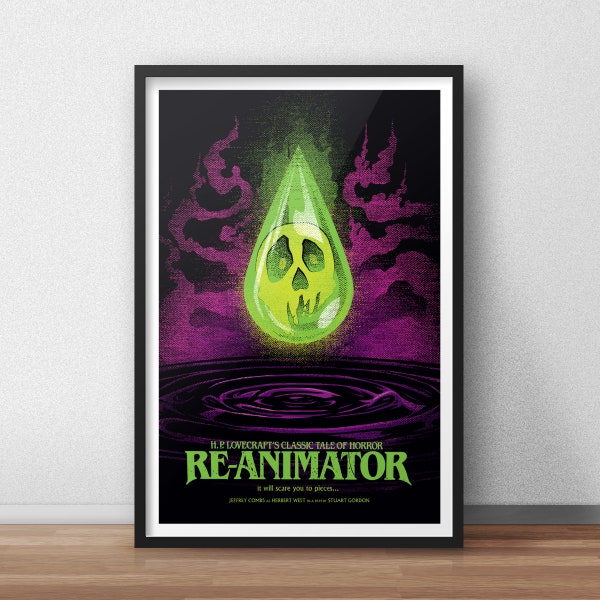 The Reanimator Poster - Etsy