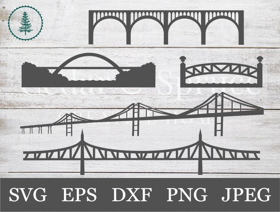Bridges SVG Digital File | Etsy