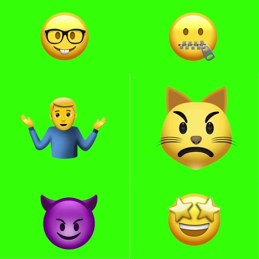50 Premium Motion Graphics Emoji MP4 Pack | Animated Emoji Videos ...