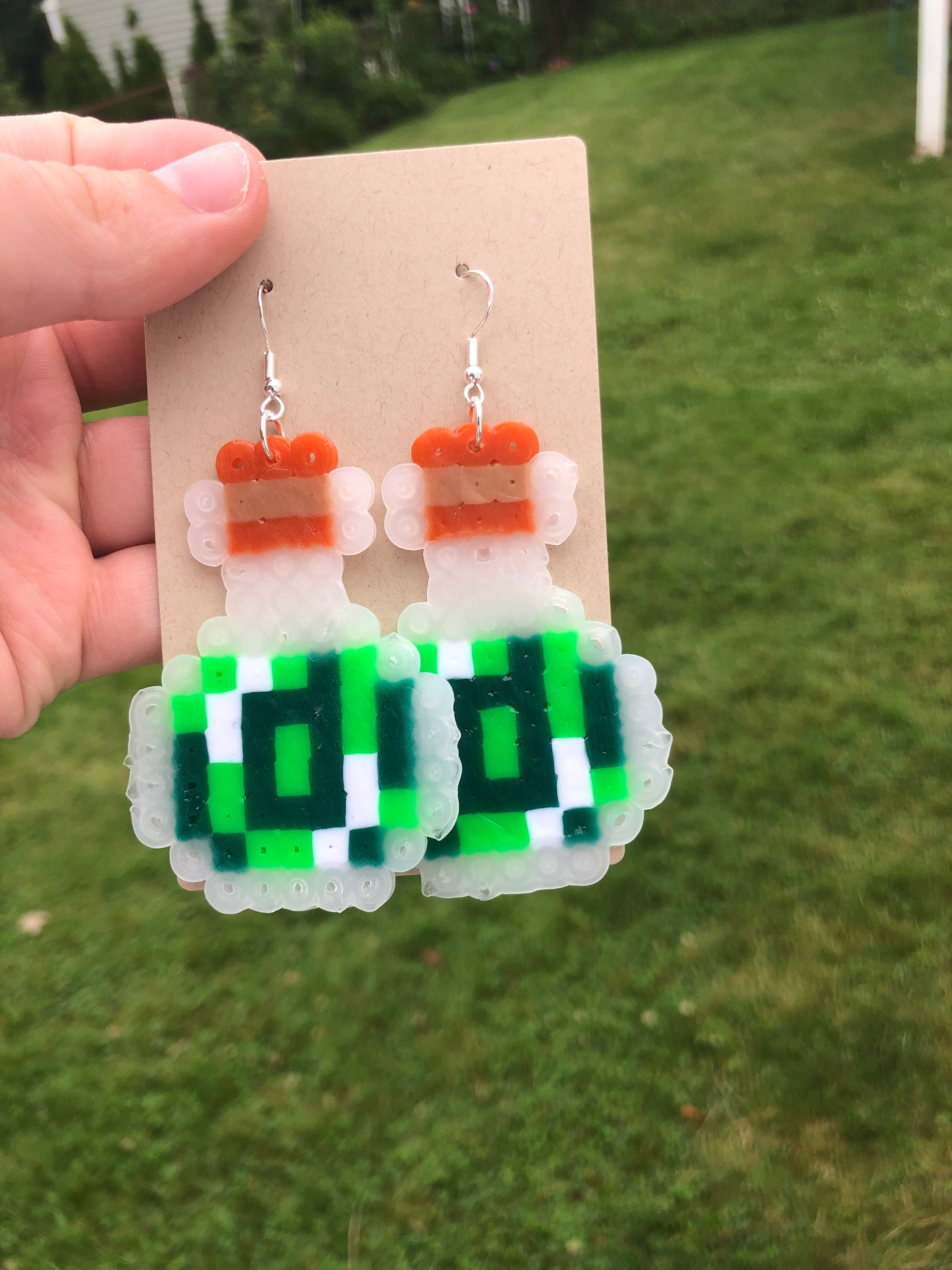 Minecraft Potion Perler Bead Earrings - Etsy