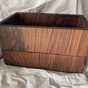 Walnut Drawer Box - Etsy