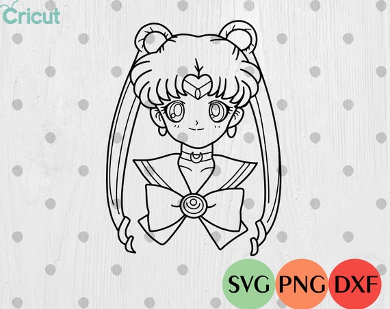 Sailor Moon Svg Funny Svg Cricut Silhouette Cut File Etsy