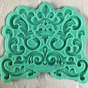 Relief Decorative Silicone Mold, Plaster Silicone Mold, Cake Mold ...