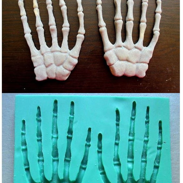 Skeleton Hand Mold - Etsy