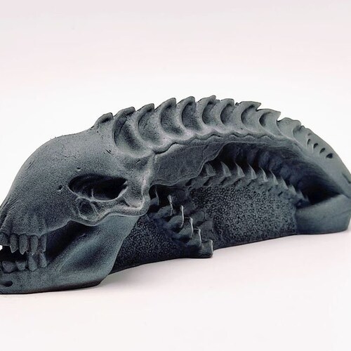 3D Alien Monster Skull Silicone Mold Candle Plaster Silicone - Etsy