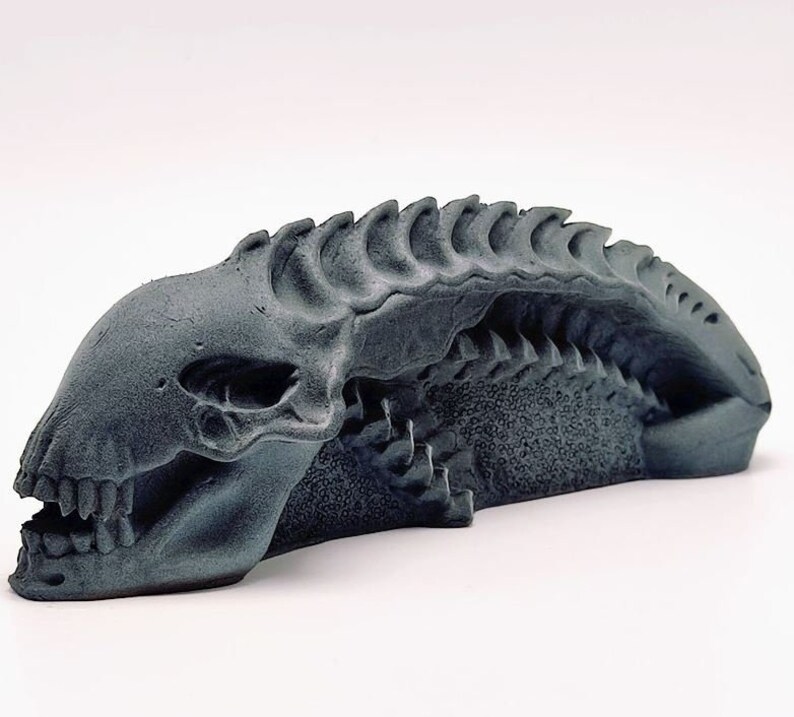 3D Alien Monster Skull Silicone Mold Candle Plaster Silicone - Etsy