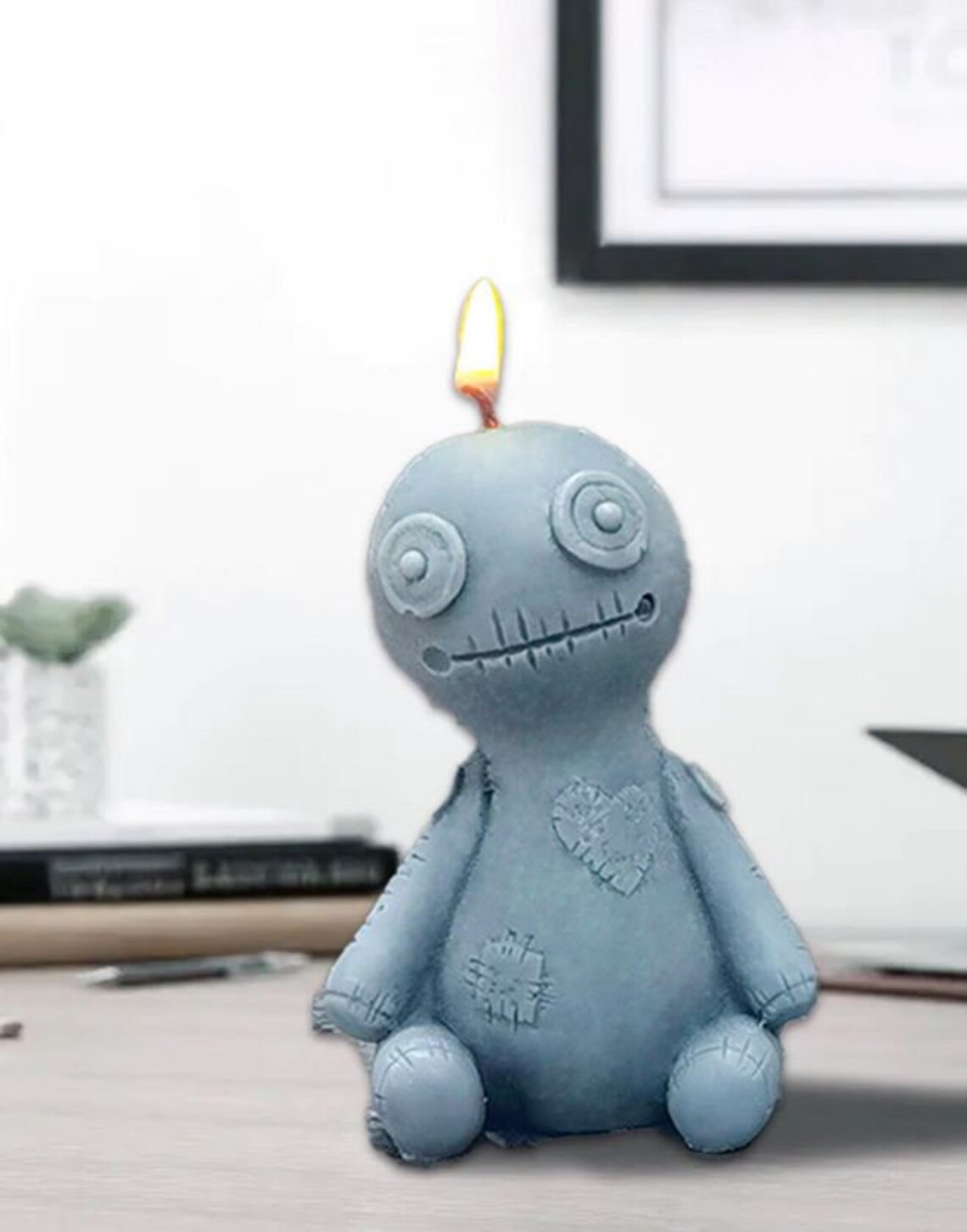 3D Horrible Doll Silicone Mold Scary Doll Mold Candle - Etsy