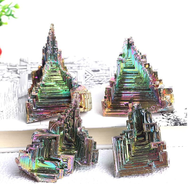 Rainbow Bismuth Metal Crystal Rainbow Bismuth Bismuth | Etsy Canada