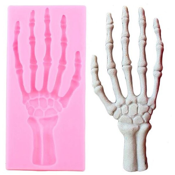 Skeleton Hand Mold - Etsy