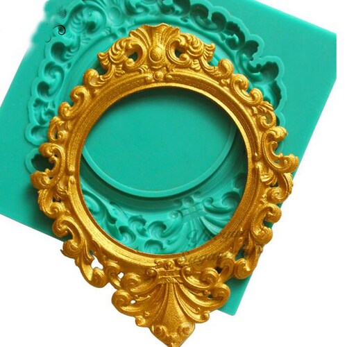 Frame Silicone Mold Plaster Silicone Mold Cake Mold - Etsy