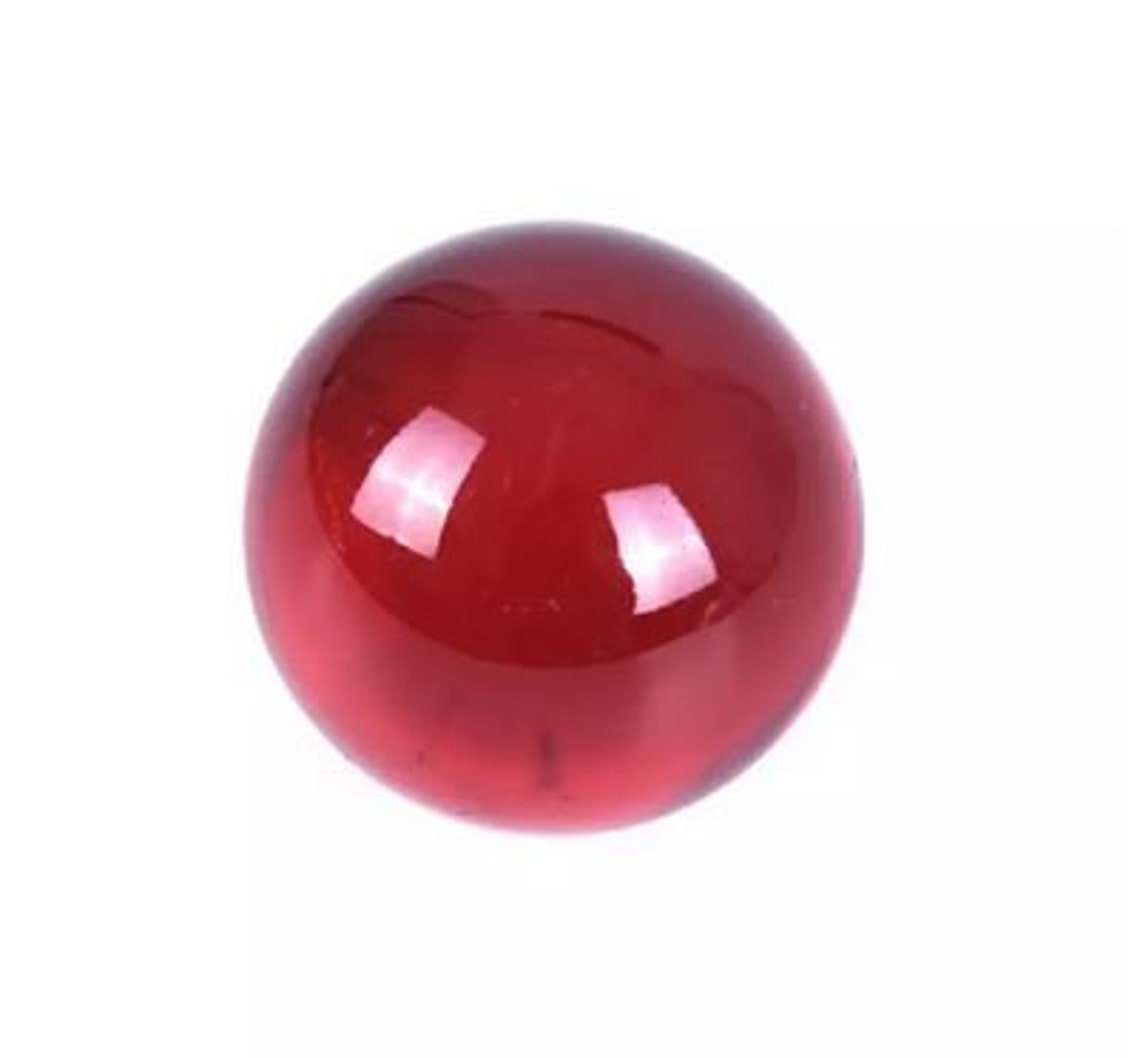 Red Crystal Ball Chandelier Crystal Sphere Healing Stone - Etsy