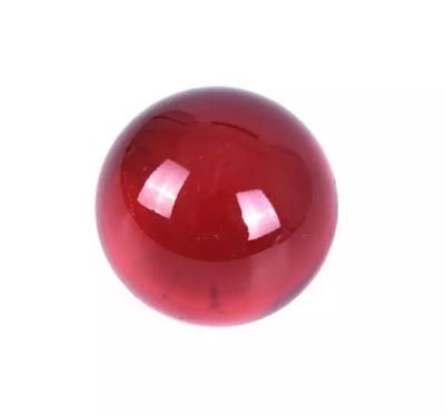 Red Crystal Ball Chandelier Crystal Sphere Healing Stone - Etsy