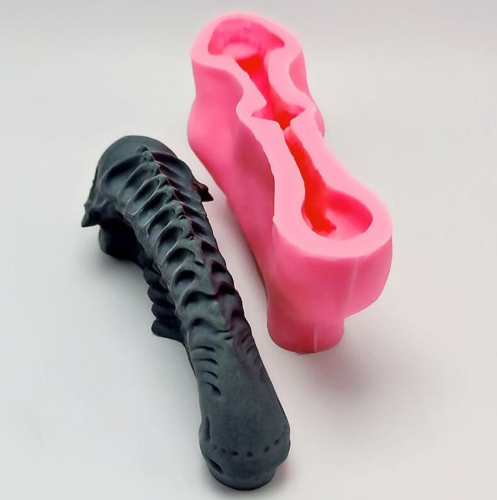 3D Alien Monster Skull Silicone Mold Candle Plaster Silicone - Etsy