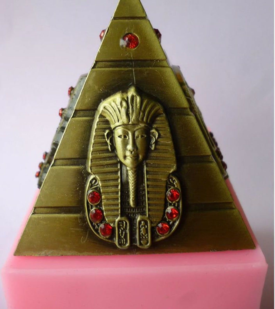 3D Egyptian pyramids silicone mold candle plaster silicone | Etsy