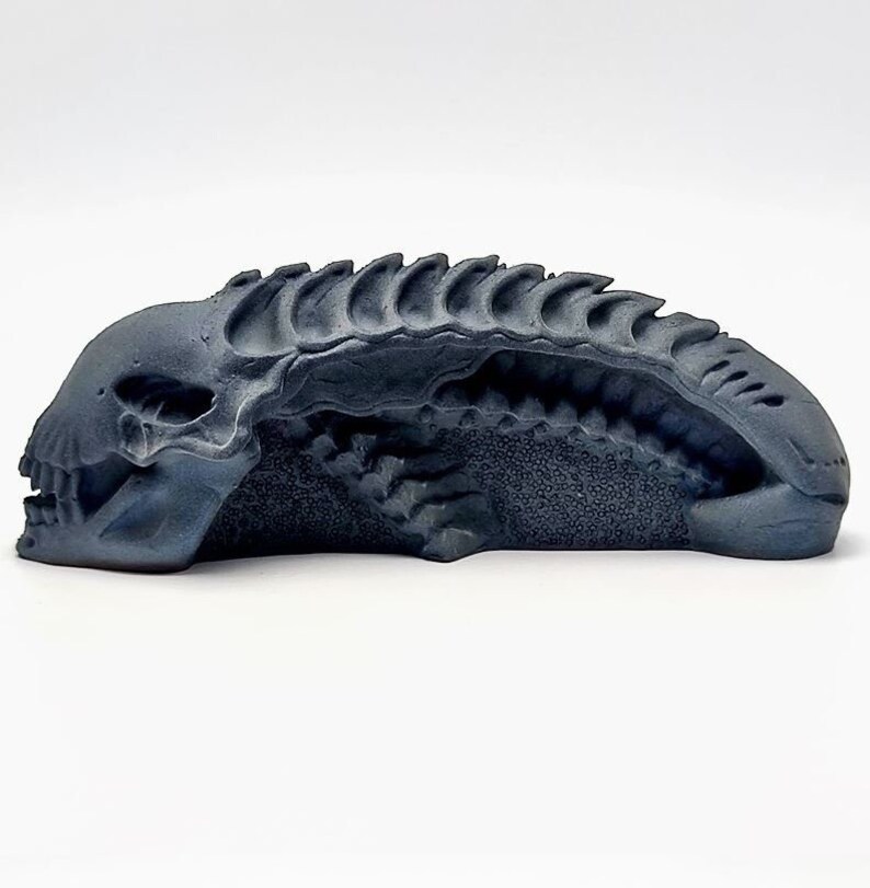 3D Alien Monster Skull Silicone Mold Candle Plaster Silicone - Etsy