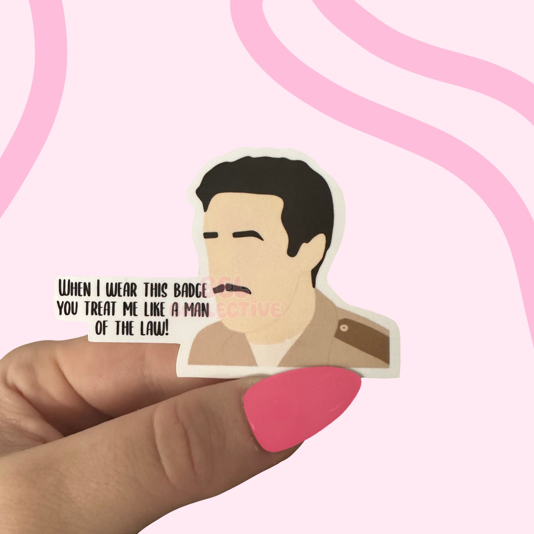SCREAM (movie) Themed Sticker - Deputy Dewey - Etsy
