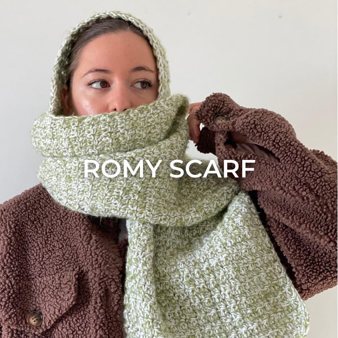 Romy Scarf / Balaclava Crochet Pattern - Etsy