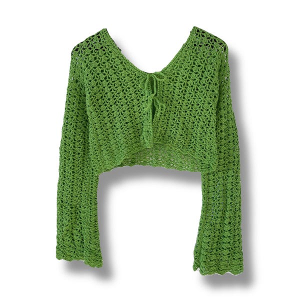 Crochet Lace Jacket - Etsy