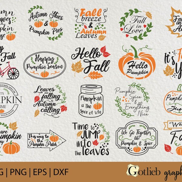 Fall Saying Svg - Etsy