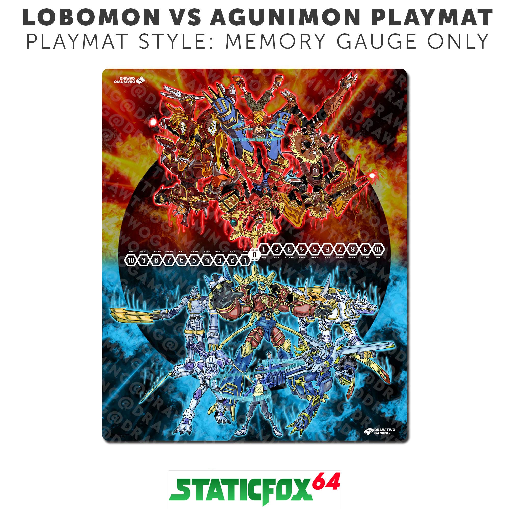 Agunimon And Lobomon
