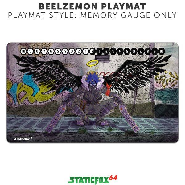 Beelzemon Playmat - Etsy
