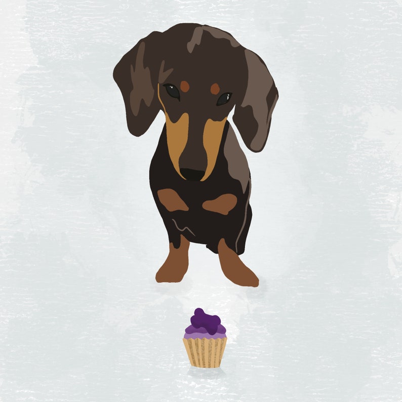 Personalized Digital Dog Portrait | A3 - A2 Print Ready (download and ...