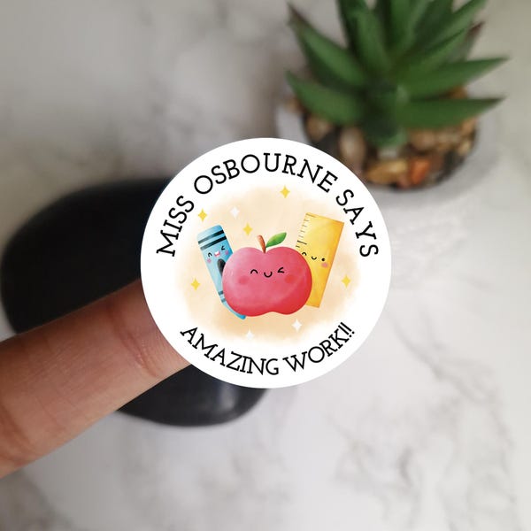 Custom Well Done Stickers - Etsy