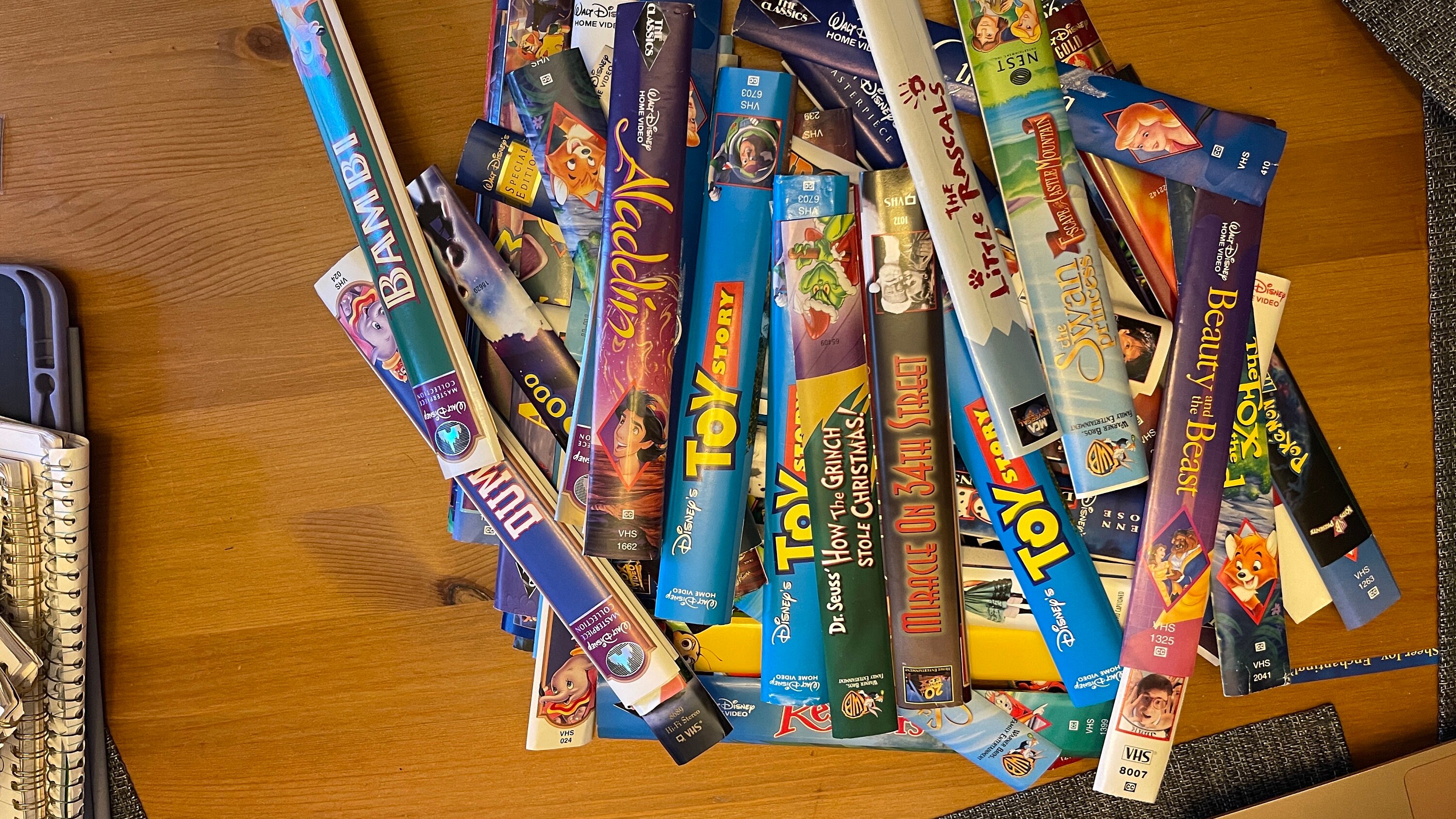 VHS Bookmarks VHS Spine Bookmark Movie Bookmark Gift for - Etsy UK