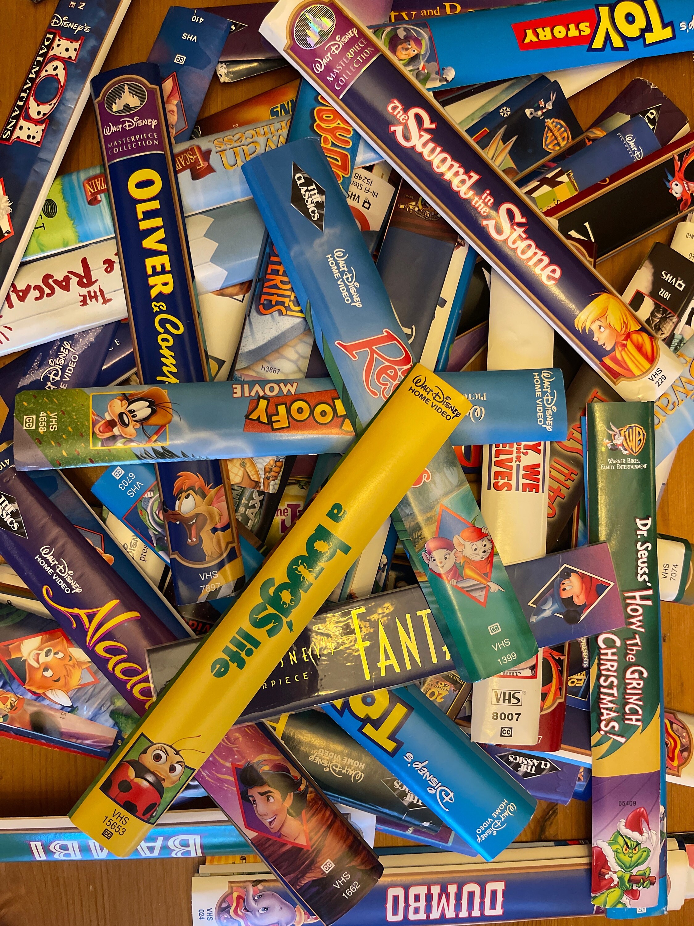 VHS Bookmarks VHS Spine Bookmark Movie Bookmark Gift for - Etsy UK