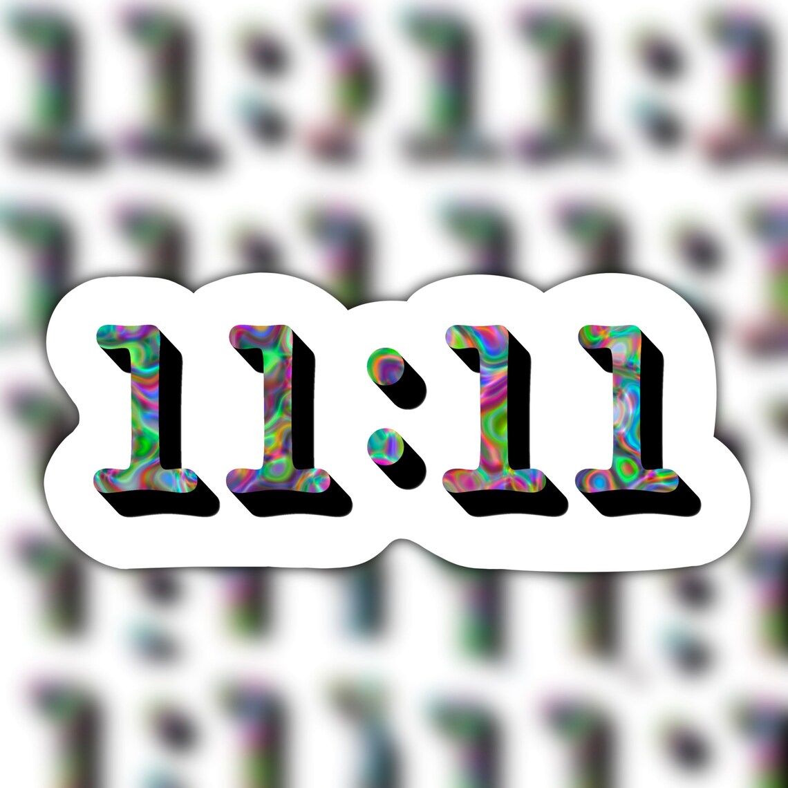 1111 Make a wish 1111 Sticker Make a wish Sticker Angel | Etsy