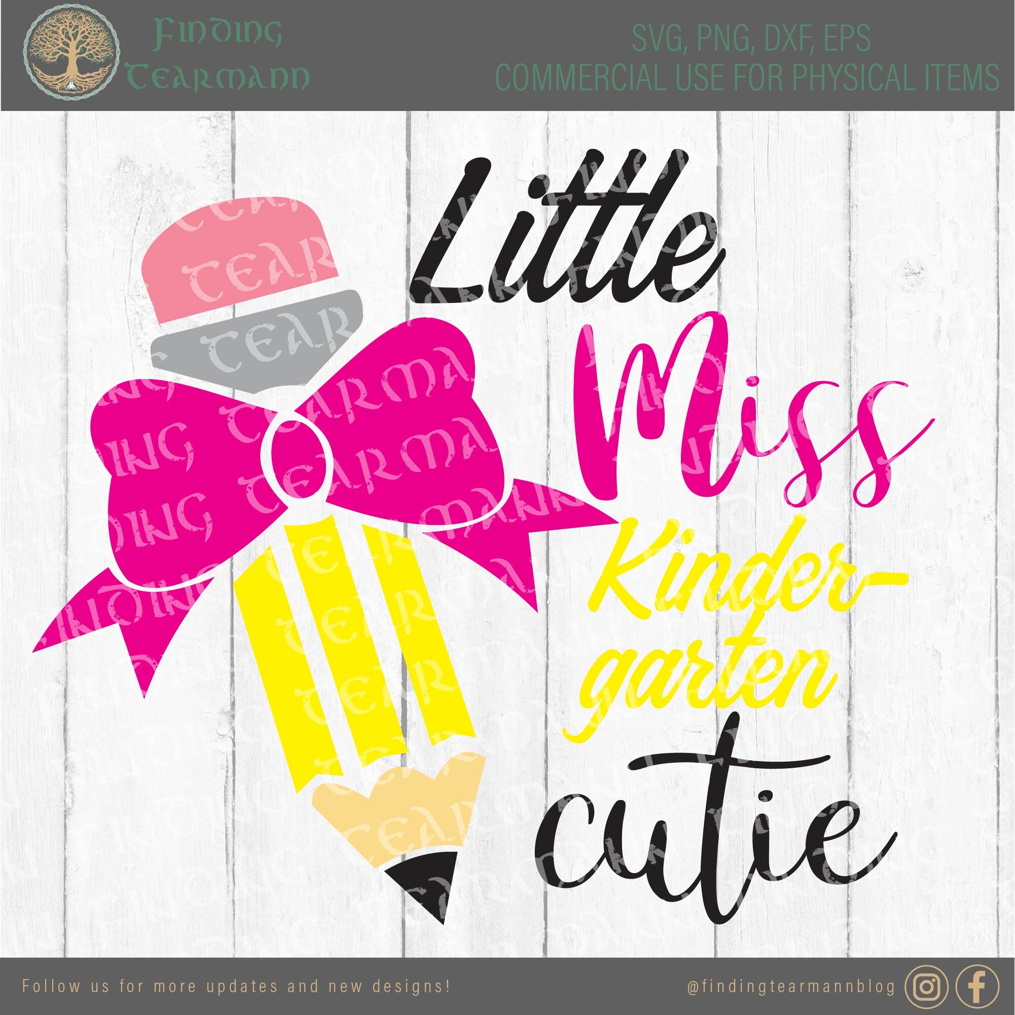 Little Miss Cutie Back to School Pre-k to 5th Gradedigital ...