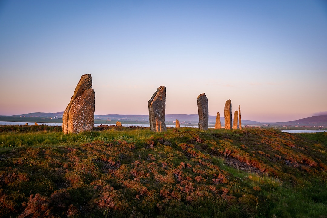 Ring of Brodgar at Sunset - Etsy