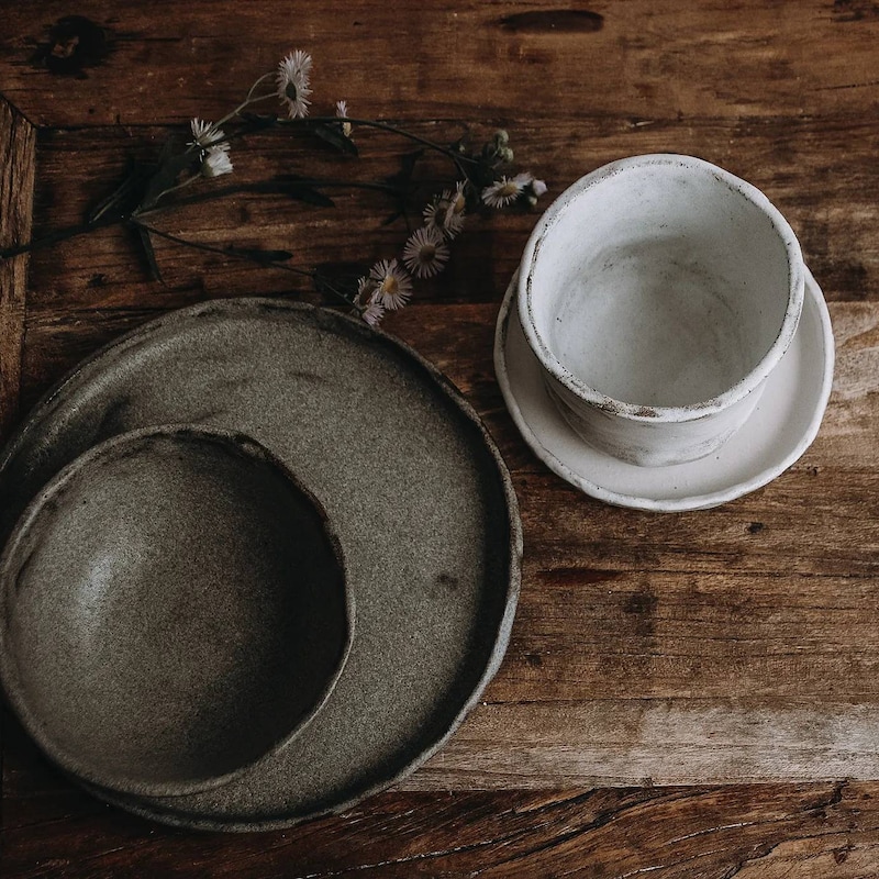 Rustic Dinnerware - Etsy