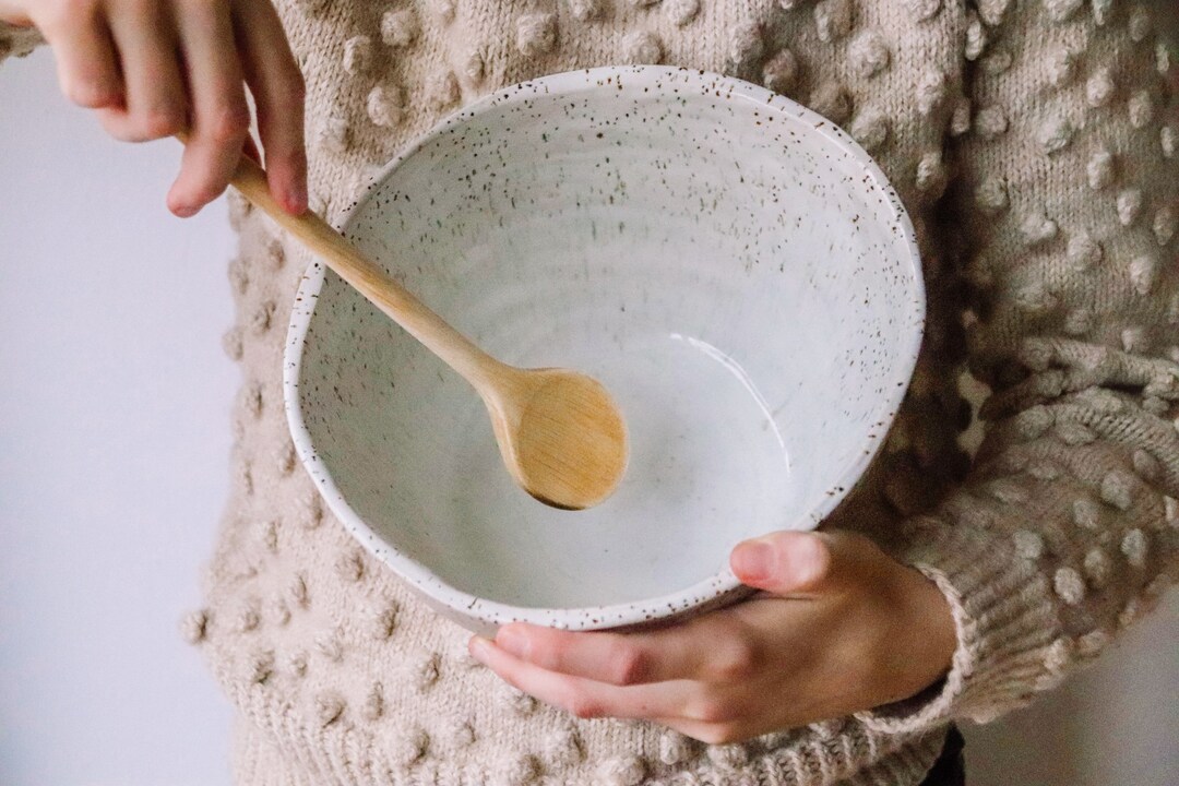 Ceramic Bowl PUR, Deep and Large, 27 Colors to Choose From, Mixing Bowl ...