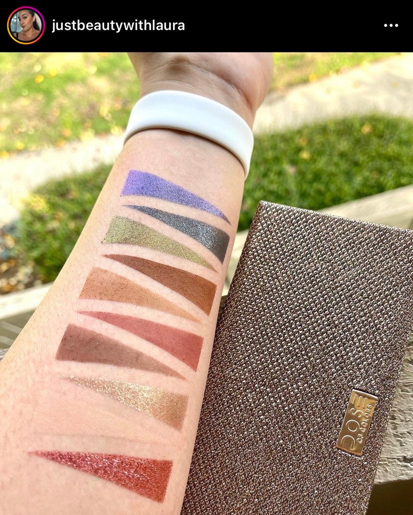 12 Pan Triangles Makeup Swatch Stencil Sticker - Etsy