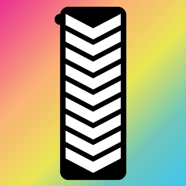 Chevron Stencil - Etsy