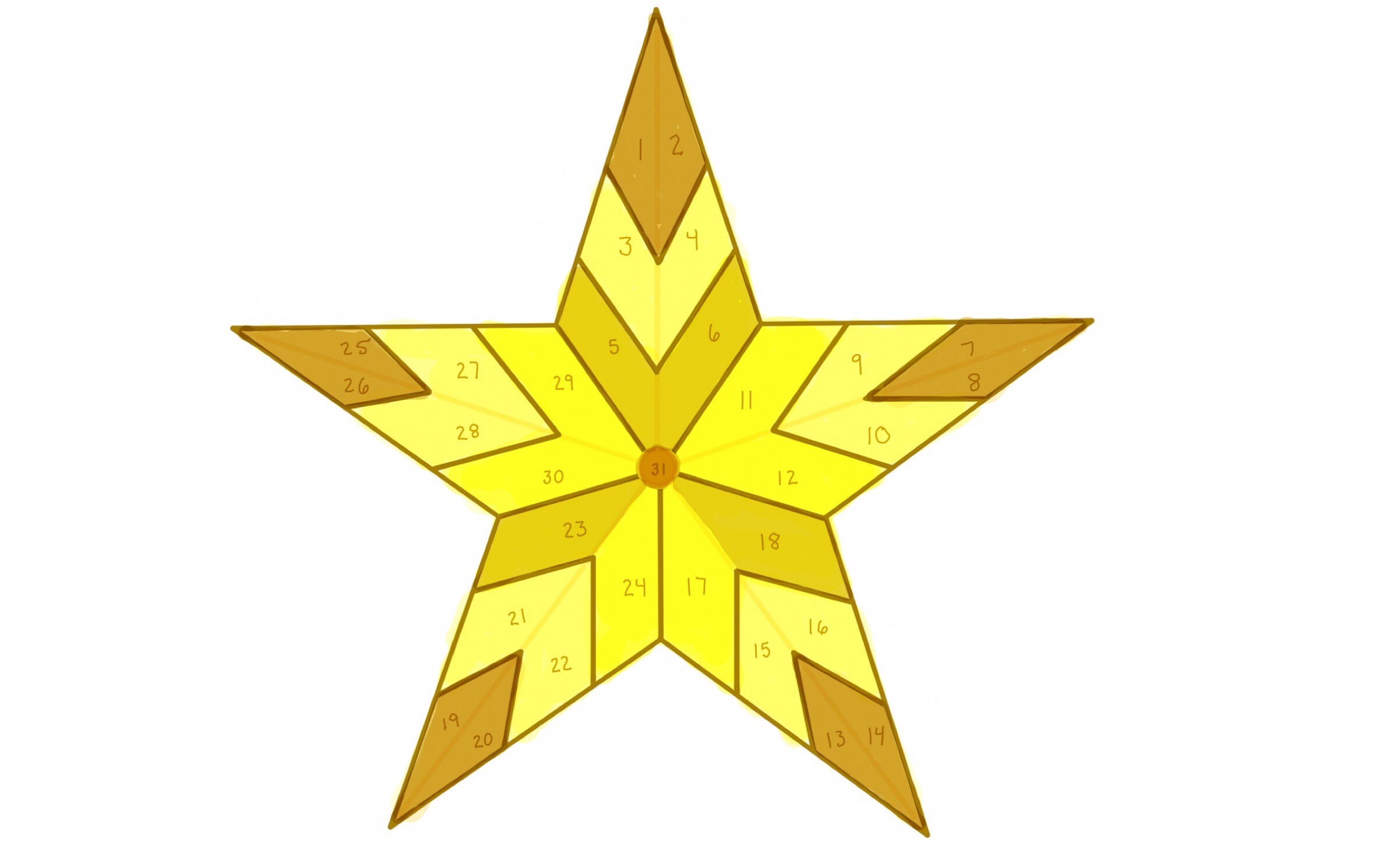 Star Habit Tracker, Monthly Tracker for You to Color, PDF to Print, and ...