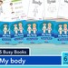 The Body Busy Book Printable & Body Flashcards, Human Body Parts ...