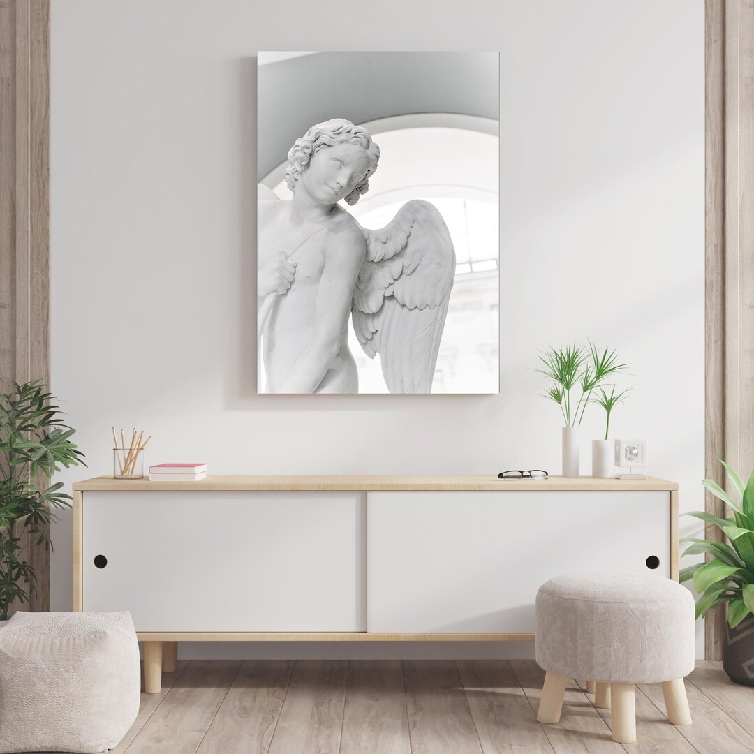 Statue d'ange Art mural Renaissance italienne Sculpture décorative Art ...