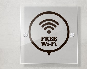 Free Wi Fi Signs - Etsy