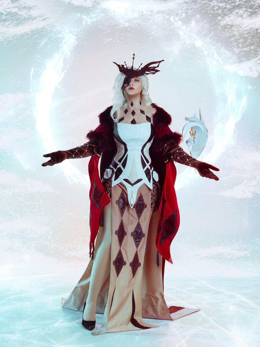 La Signora Full Set Cosplay fatui Harbinger From Genshin Impact - Etsy