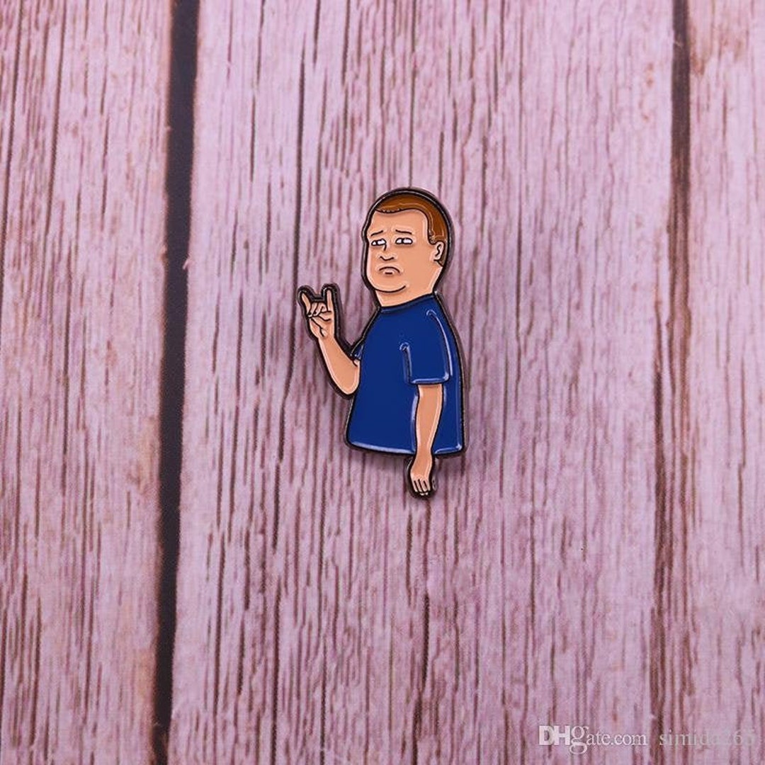 Bobby Hill Enamel Pin Badge King of the Hill - Etsy