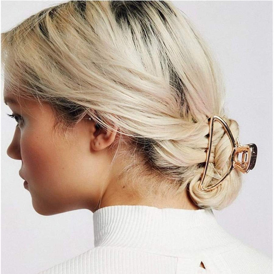 Metal Hair Clip Gold Hair Clips Hair Accessories Hair Pin - Etsy
