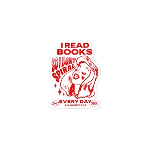 I Read Books Kindle Sticker | Bookish Kindle Sticker | Book Sticker - Etsy