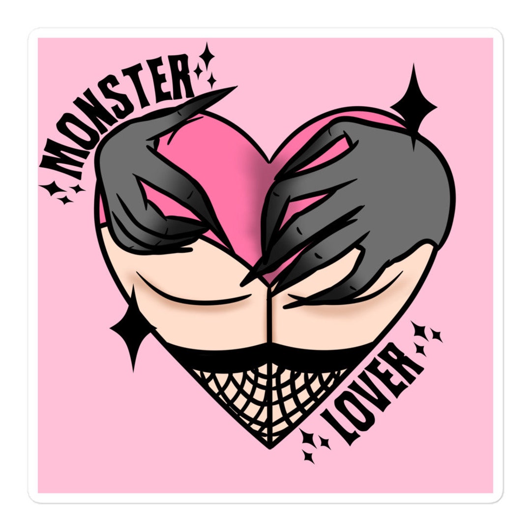 Monster Lover Sticker | Monster Romance Sticker | Kindle Sticker ...