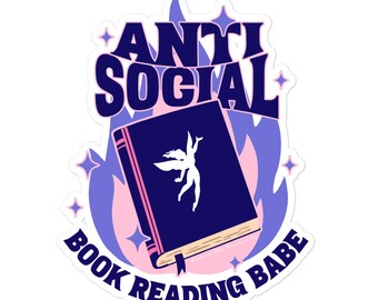 Monster Lover Sticker Purple Monster Romance Sticker Kindle Sticker ...