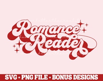 Romance Book Lover Stickers PNG Spicy Book (Instant Download) - Etsy