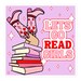 Let's Go Read Girls Kindle Sticker | Kindle Bookish Sticker | Book ...